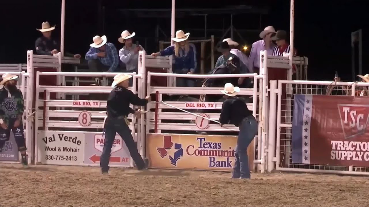 Rafter G Rodeo's Megalomaniac - 2023 Del Rio - YouTube