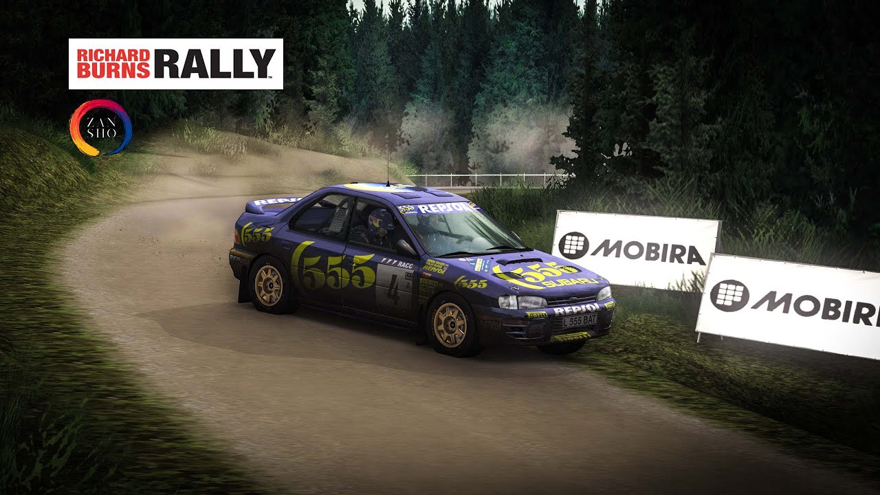Richard Burns Rally in VR | Subaru Impreza 555 | Falstone - YouTube