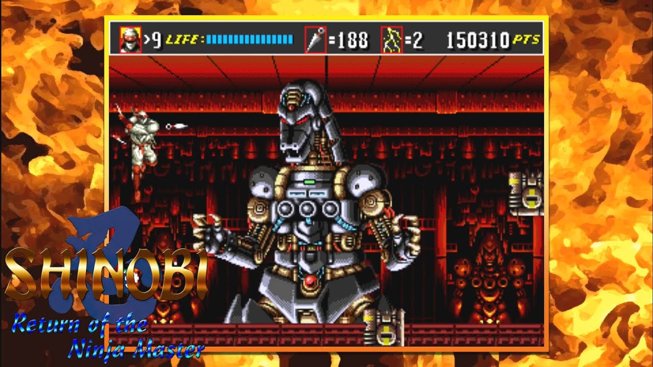 Shinobi III: Return of the Ninja Master - Round 5: Electric Demon - YouTube