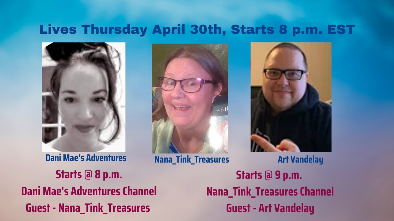 SECOND LIVE INTERVIEW WITH ART VANDELAY AND DANI MAE'S ADVENTURES ...