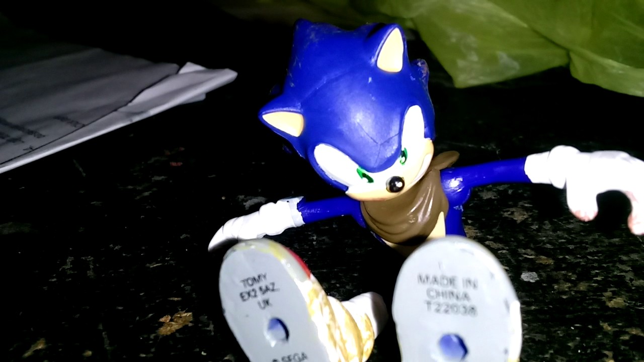 Sonic Boom I'm Blue toys - YouTube