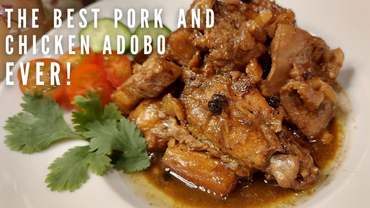 THE Best Chicken and Pork ADOBO - YouTube