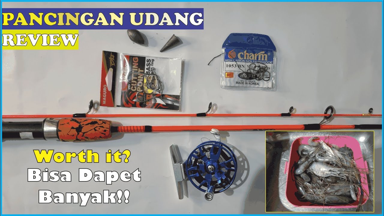 Auto Dapat Banyak Udang Review Pancingan Udang #review #tutorial - YouTube