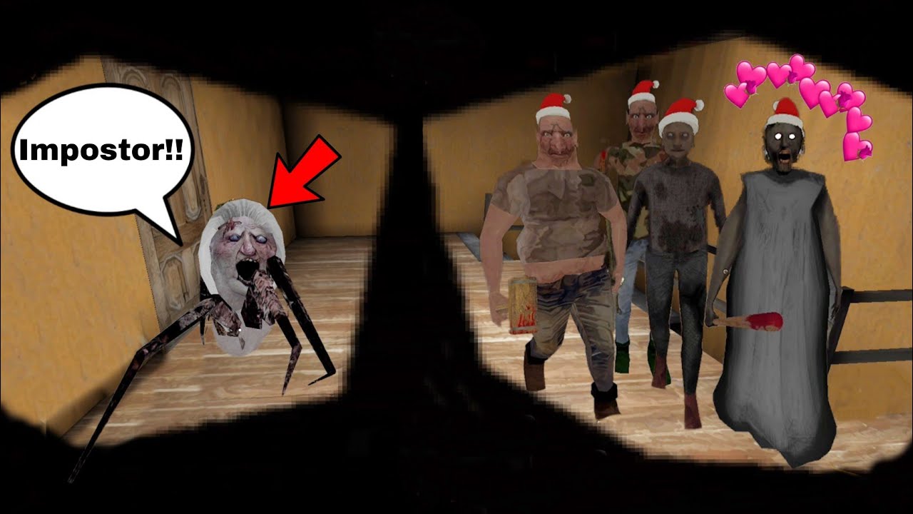 Using Slendrina Mask Against Spider Mom in The Twins Remake - YouTube