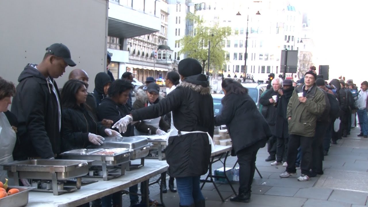 Bishop Richard Trotman on Homelessness - "We have fed 400 people within ...