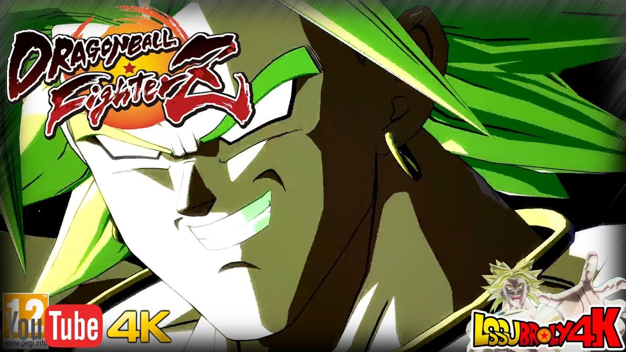 Dragon Ball FighterZ - Broly (Character Intro) | 4K ULTRA HD - YouTube