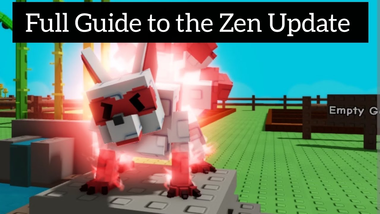 FULL GUIDE to the GROW A GARDEN ZEN UPDATE! - YouTube