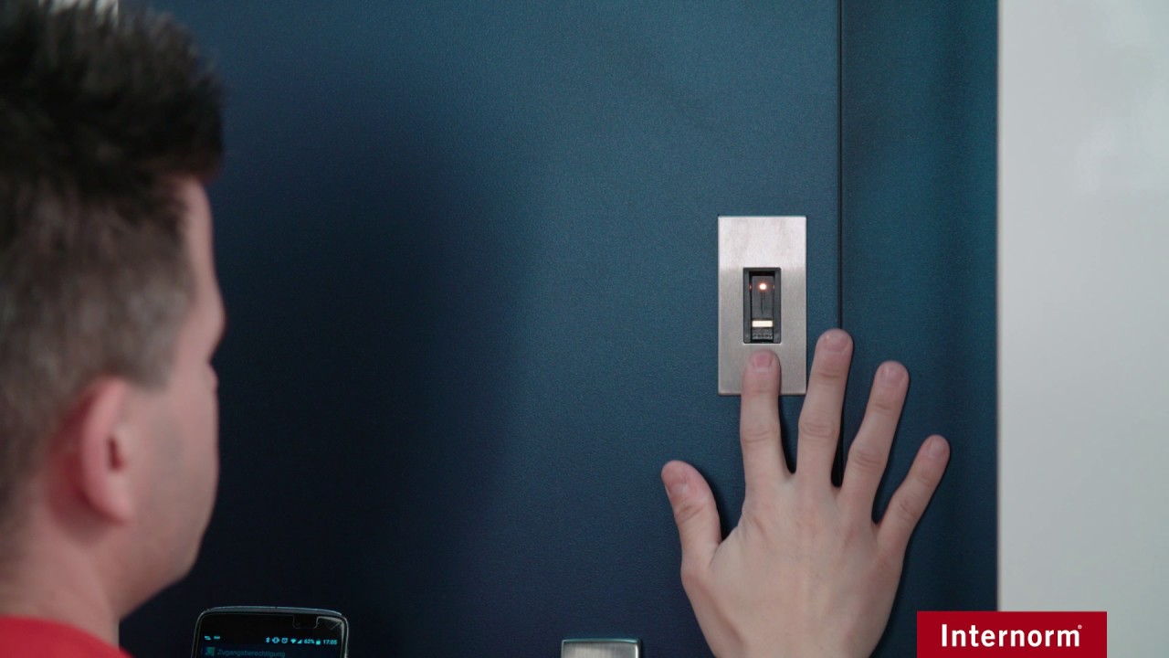 Programmierung Fingerscanner mit ekey-App - YouTube