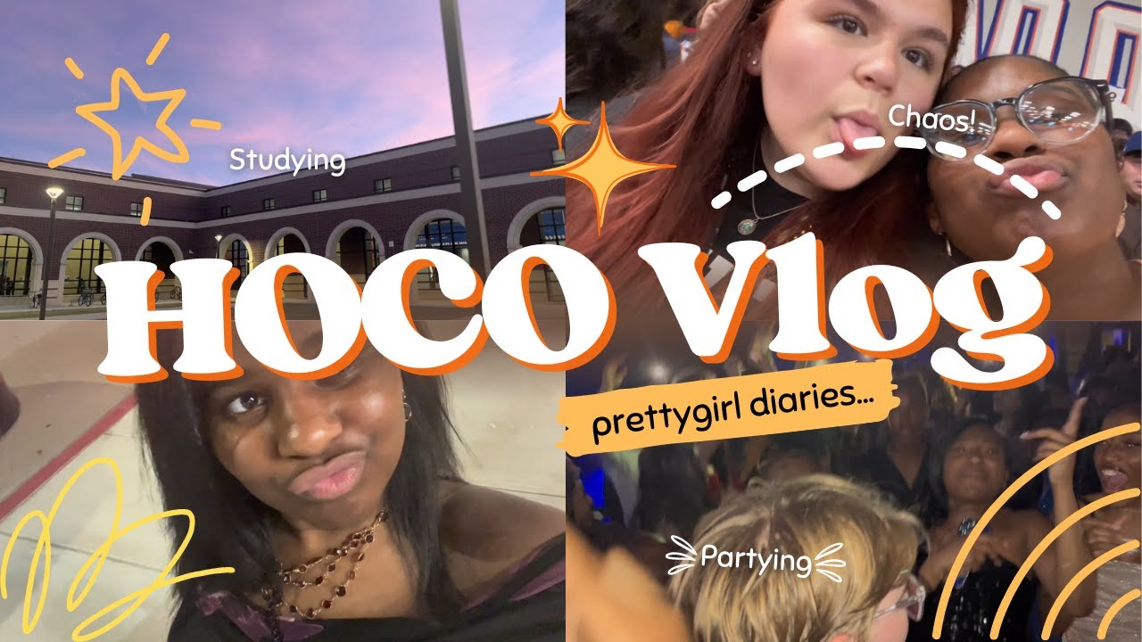 A HS WEEK IN MY LIFE: HOCO, PEP RALLY, STUDY SESH, VLOG - YouTube
