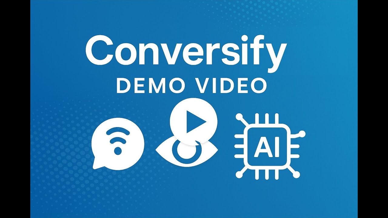 Conversify: Real‑Time Voice & Vision AI Assistant Demo - YouTube