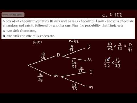 Statistics S1 - (S1) - Probability (10) - Using Tree Diagrams (GCSE ...