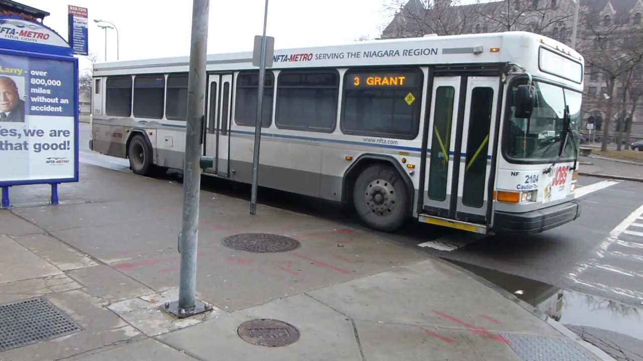2001 NFTA Gillig Advantage Bus #2104 - YouTube