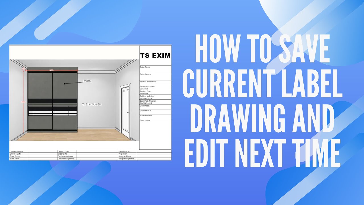 [Label Drawing FAQ] How to save current label drawing and edit next ...