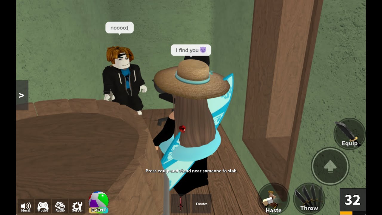 Today I’ll show y’all all the places to hide in the new map In new mm2 ...