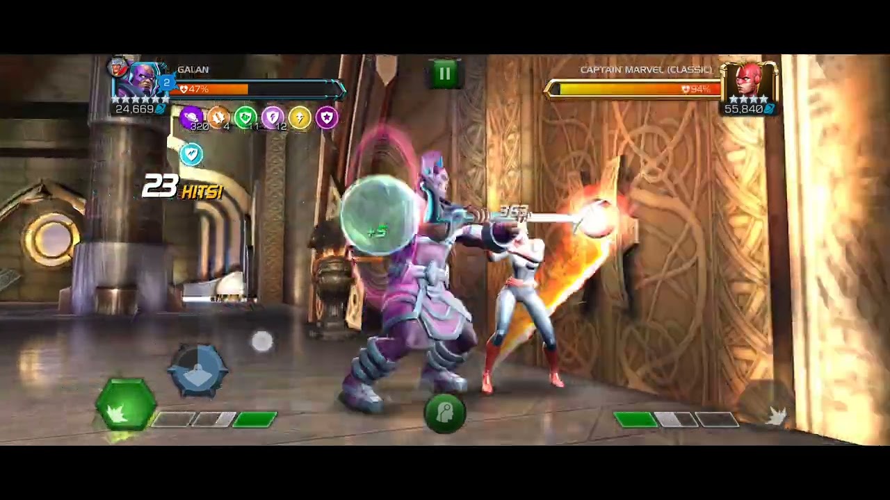 MCOC R5 GALAN 12 Furies INCINERATE DAMAGE - YouTube