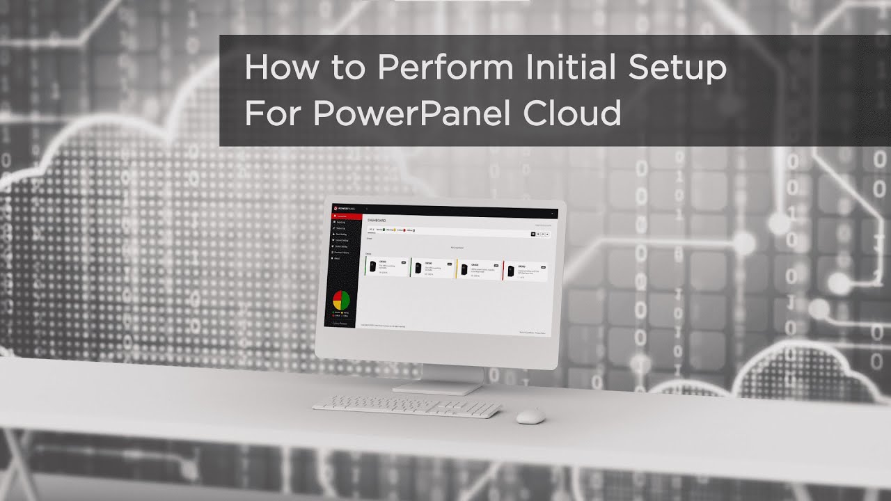 CyberPower PowerPanel Cloud - Initial Setup - YouTube