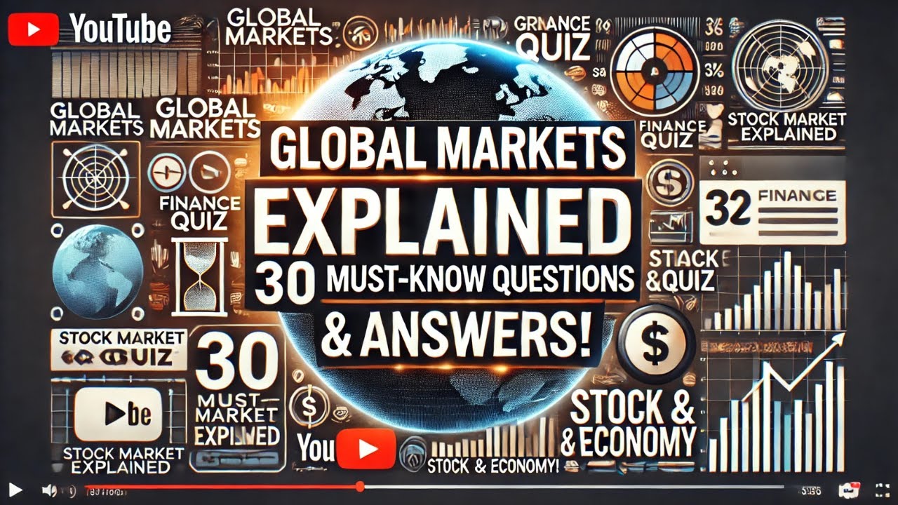 🌍📈 "Global Markets Quiz: 30 Essential Finance & Economy Questions ...