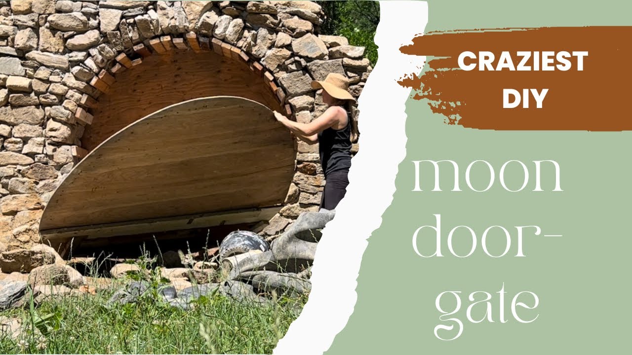 Craziest diy moon gate - YouTube