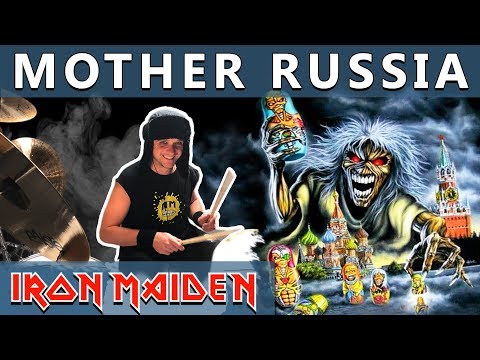 IRON MAIDEN - Mother Russia - Drum Cover #62