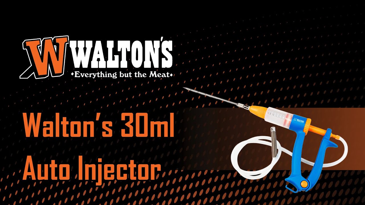 Serve Up Maximum Flavor with Walton's 30 ml Auto Injector! - YouTube