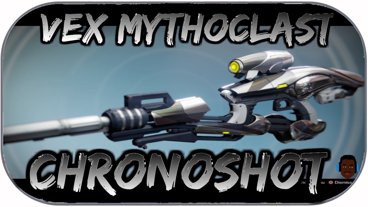 Destiny 1 - Vex Mythoclast Exotic Fusion Rifle (Chronoshot Ornament ...