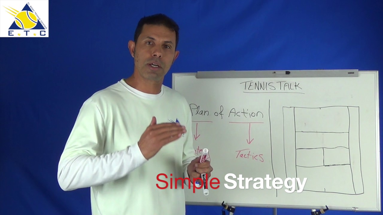Tennis Talk Episode1 Part1 "Simple Strategy" - YouTube