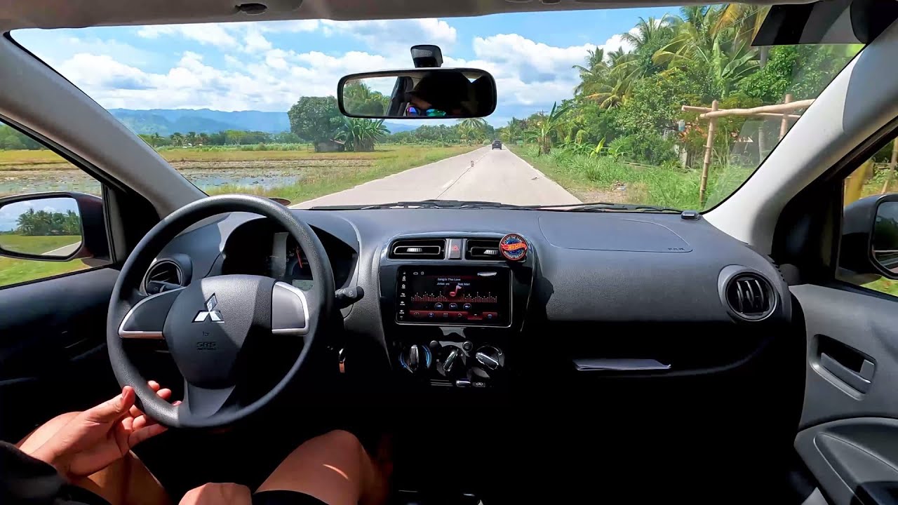 Province Ride with Mitsubishi Mirage Hatchback 2023 🚗 - YouTube
