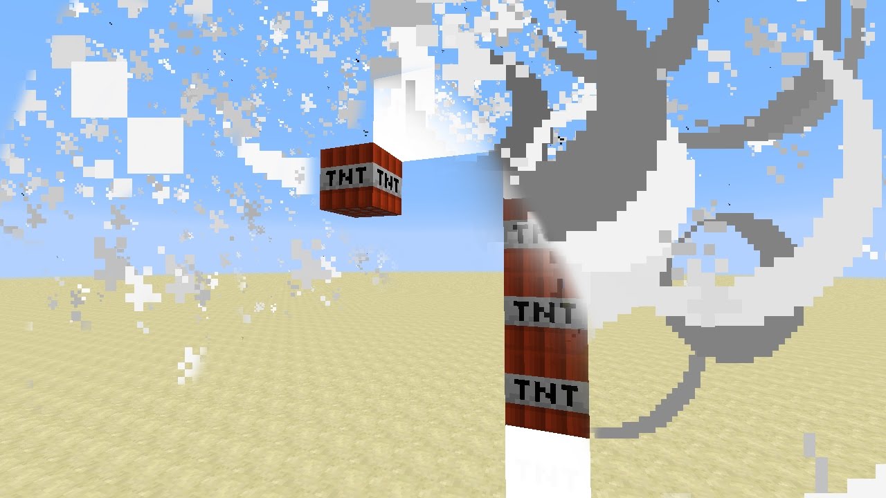 Minecraft - Exploding TNT Candy Cane - YouTube
