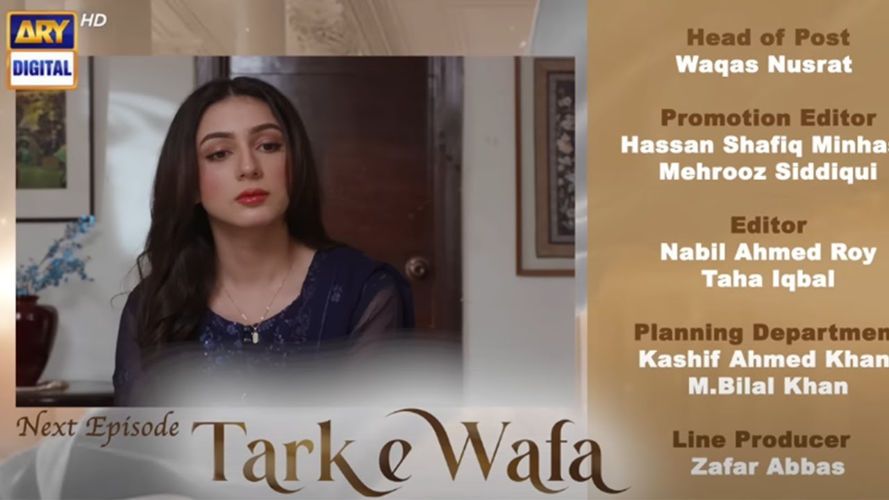 Tark e Wafa / Tark e Wafa New Episode /Tark e Wafa Episode 43 Promo /Tark e Wafa Episode 43 ...