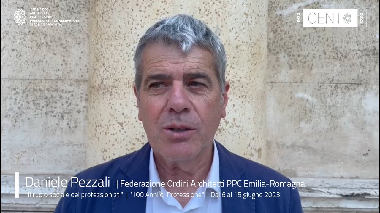 Daniele Pezzali | Il ruolo sociale dei professionisti | "100 Anni di Professione" - YouTube