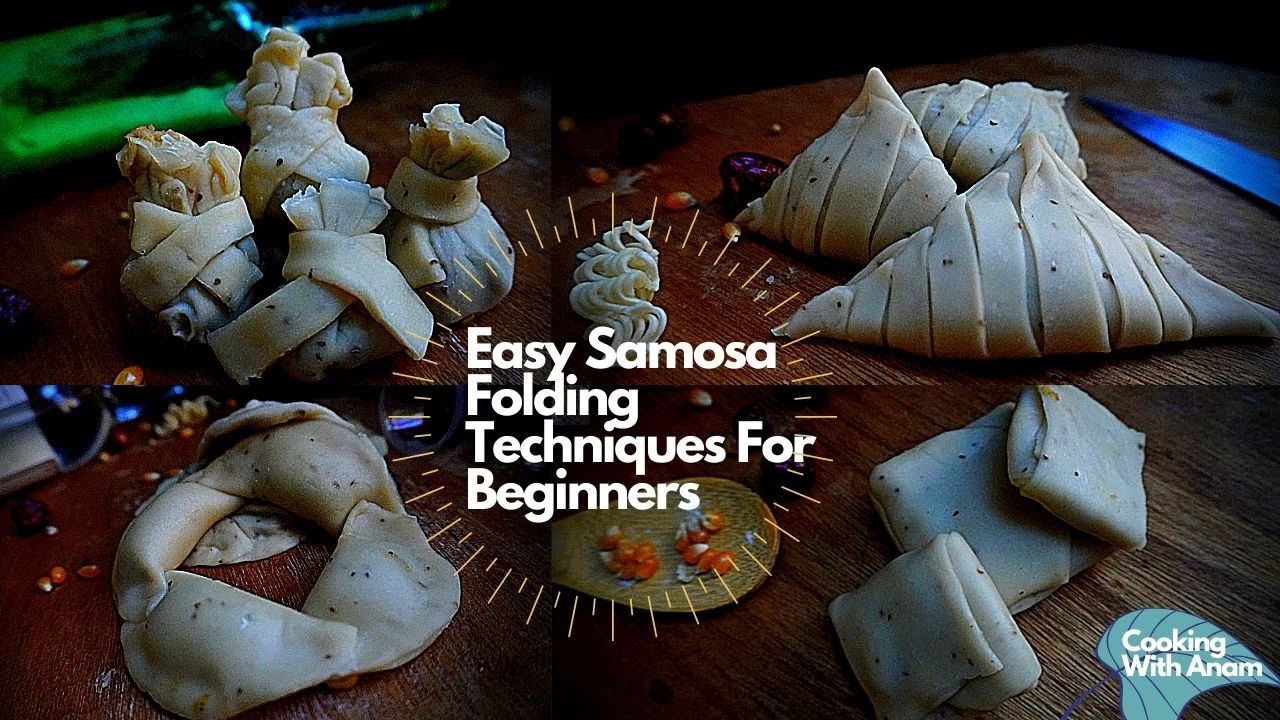 4 Types of Easy Samosa Folding Techniques For Beginners | Punjabi Style ...