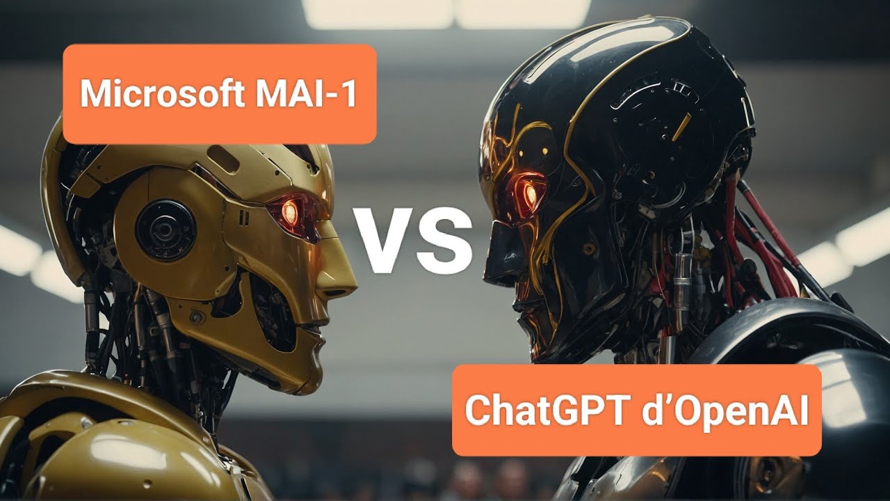 Microsoft et OpenAI divorcent ?! MAI-1 va écraser ChatGPT ! - YouTube