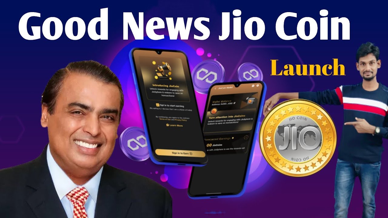 Jio Coin launch | Free Jio coin Earn | Jio Web3 App | Polygon Coin ...