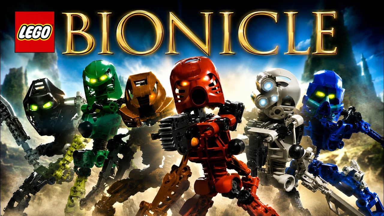 Lego bionicle 2001-2016 sets (HD)!!!!!! - YouTube