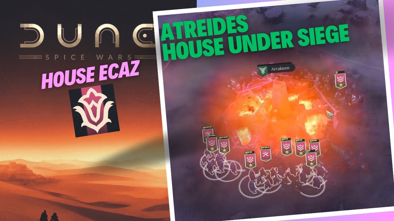 Prepare for war: Atreides House under siege - Dune: Spice Wars - YouTube