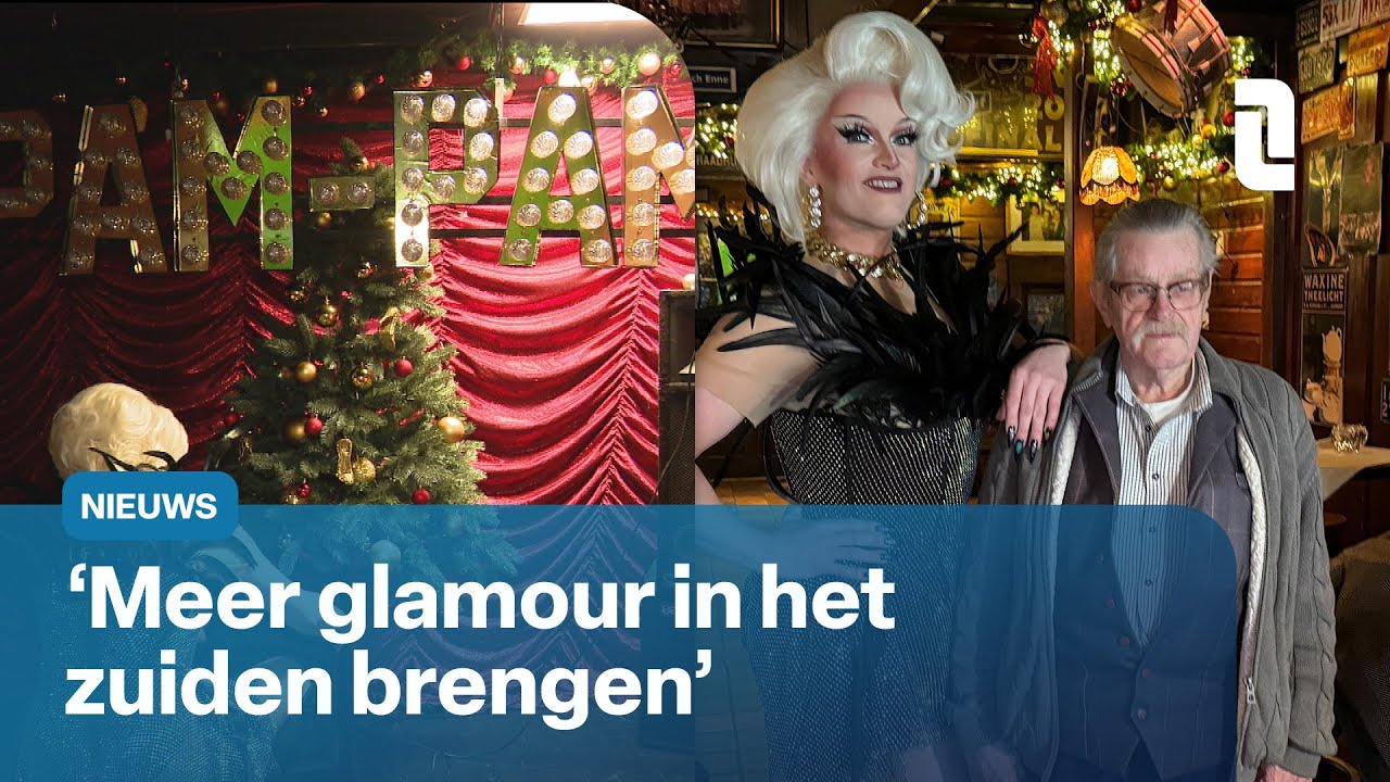 Dragqueen Patty Pam-Pam neemt café in Amstenrade over 💃🍺 | L1 Nieuws ...