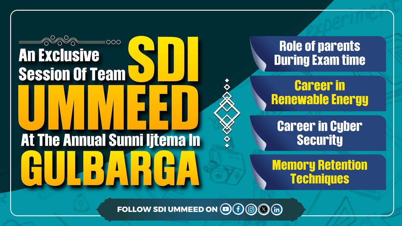 An Exclusive Session | At Gulbarga Annual Ijtema | Team SDI Ummeed ...