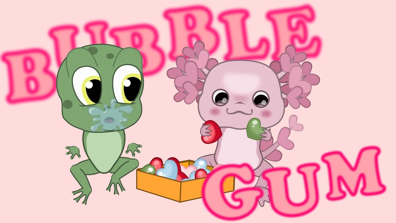 Bubble Gum Cute and Fun animaton | Kvaka, Axo, Bloo 😁 #animation # ...