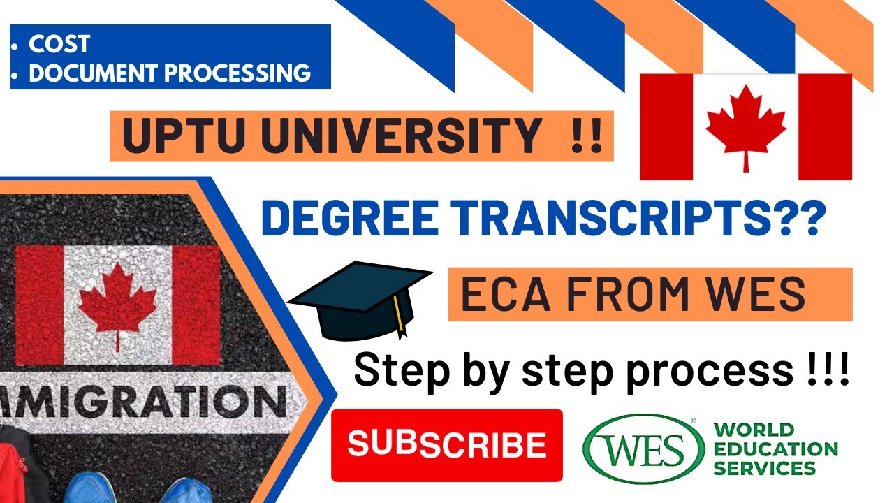New Process of UPTU Transcript| ECA Report Express entry| UPTU AKTU ...