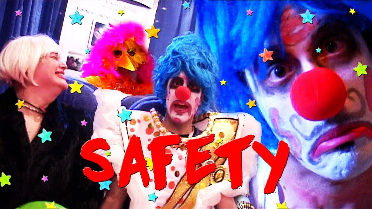 Safety the Clown / Children's Safety Lessons - YouTube