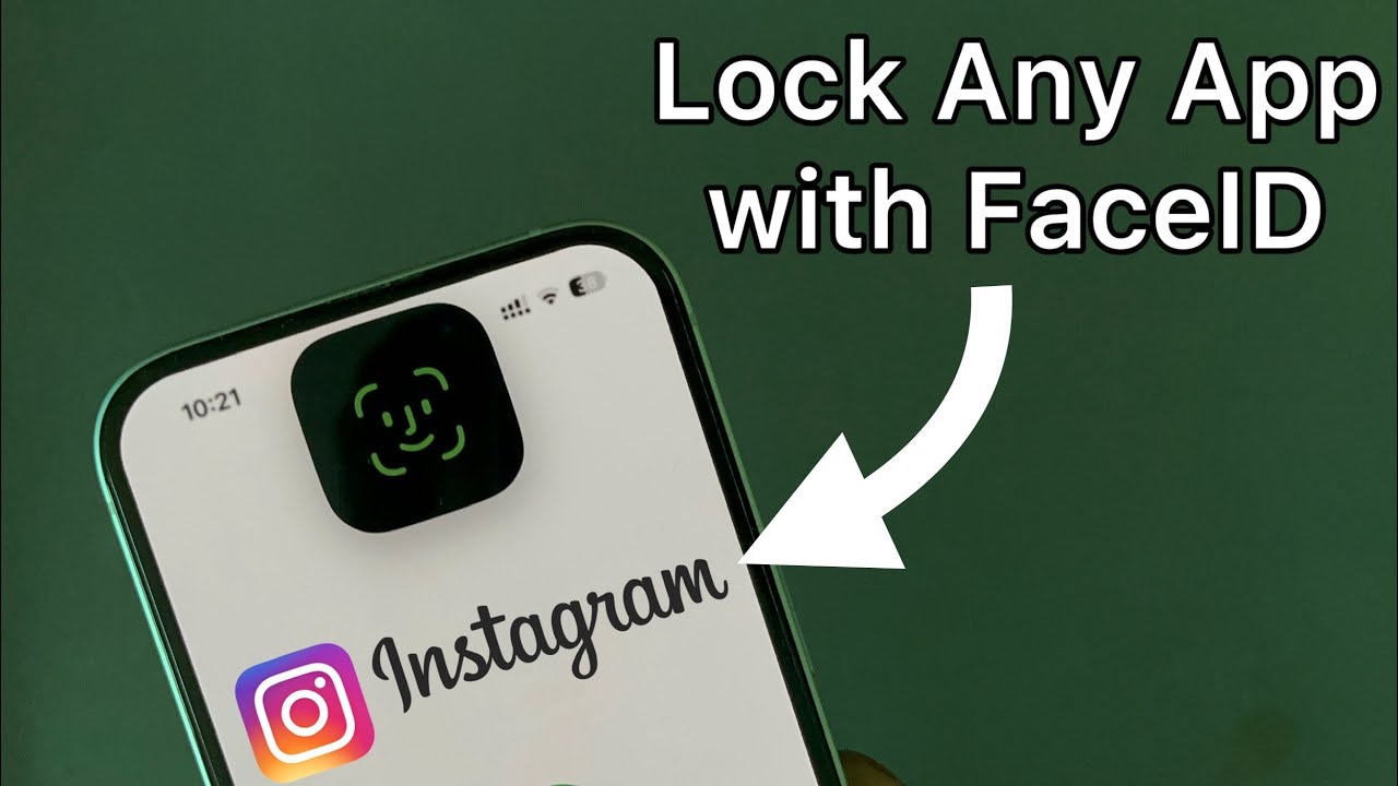 App Lock On Any Iphone 😍🔥 Faceid And Passcode🔒💯 Youtube