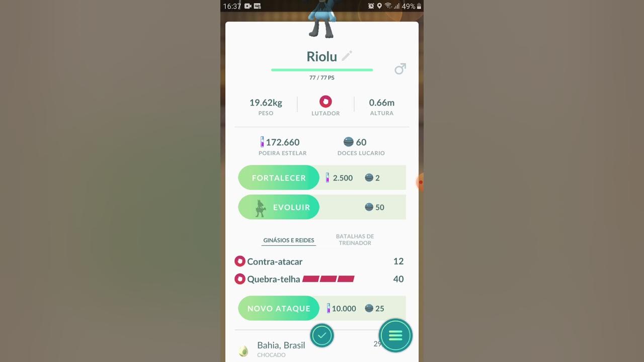 Choquei Ovo 10 km Muito raro (EVOLUINDO RIOLU PARA LUCARIO) - YouTube
