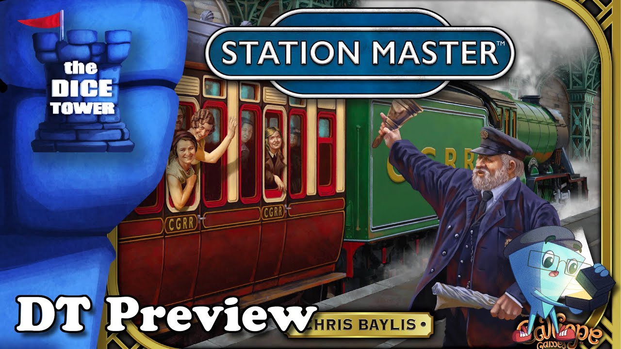 "STATION MASTER" a Dice Tower Preview - with Mark & Randy - YouTube