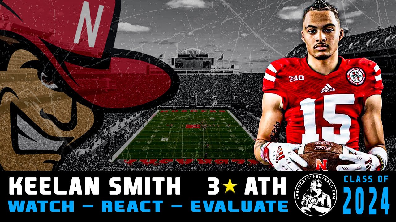 3⭐ Keelan Smith Highlight Review | 🌽 #NebraskaCommit | #WRE24 ⚪ - YouTube