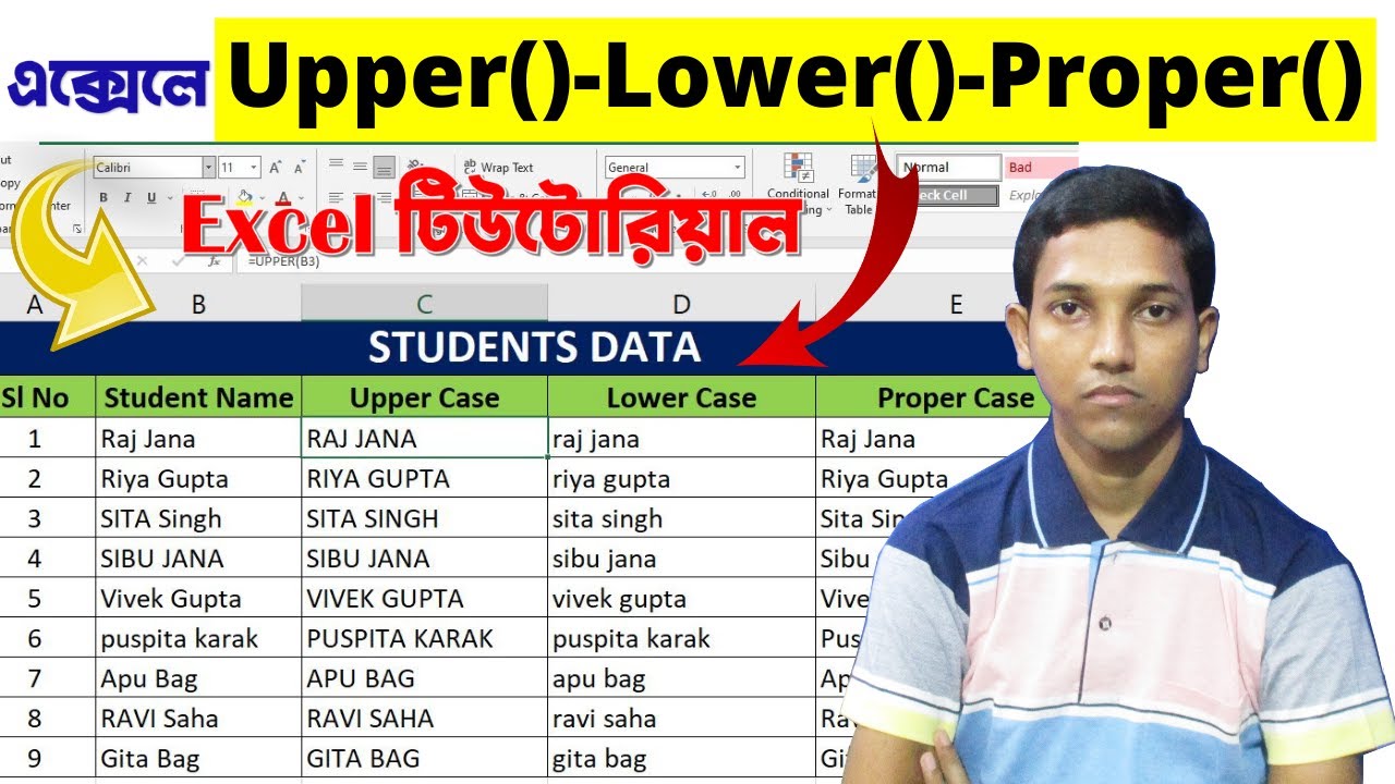 Change Case In Excel How To Change Case Excel UPPER Lower And Proper Case Excel Bangla change-case-in-excel-how-to-change-case-excel-upper-lower-and-proper-case-excel-bangla