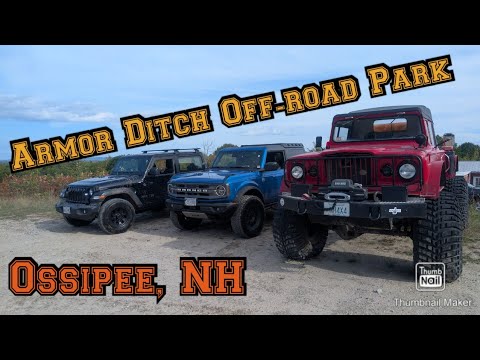 Bronco/Wrangler face-off @ Armor Ditch off-road park! - YouTube