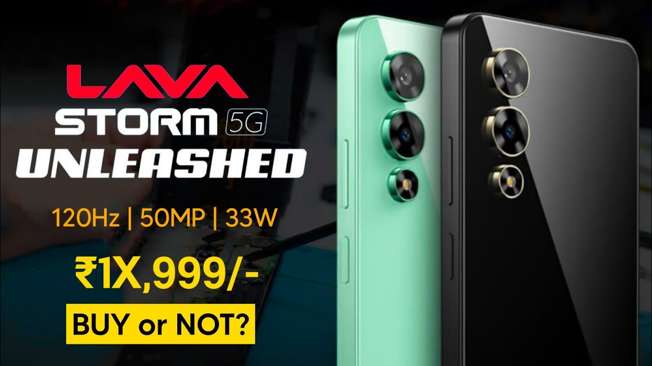 Lava Storm 5G Launched🔥 | Lava Storm 5G Specifications & Price | Lava ...