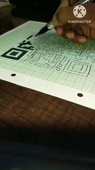 Drawing QR- code 😮it can be possible to draw 🔥 - YouTube