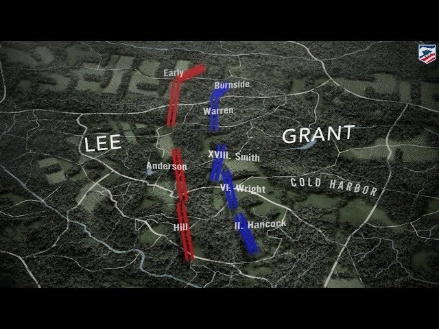Cold Harbor Map Civil War
