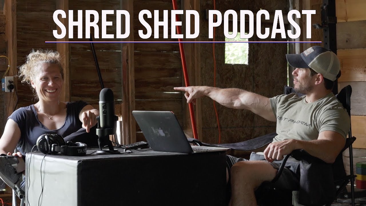 NUTRITION, GAMES JUDGING AND 150LB KBS- SHRED SHED PODCAST EP.1 With EC ...
